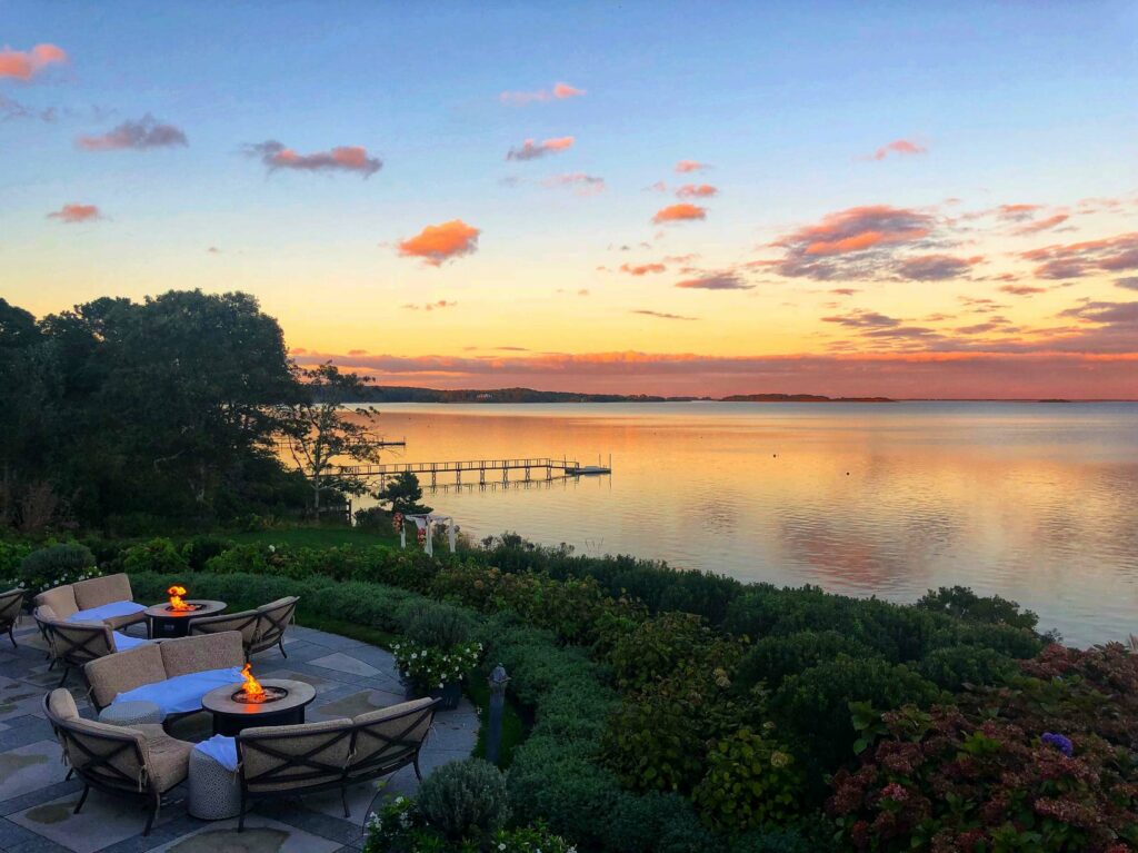 The Veuve Verandah at Twenty-Eight Atlantic | Cape Cod Outdoor Dining